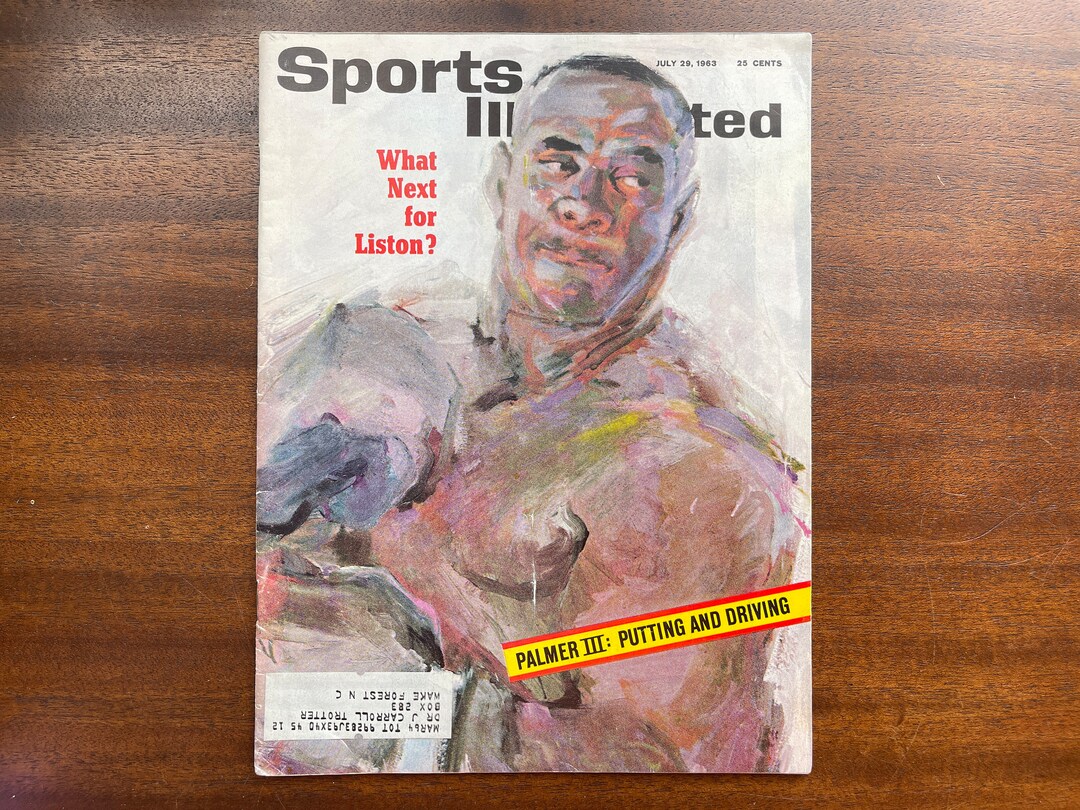1963 Sports Illustrated, July 29, 1963, What's Next for Liston, Sonny ...