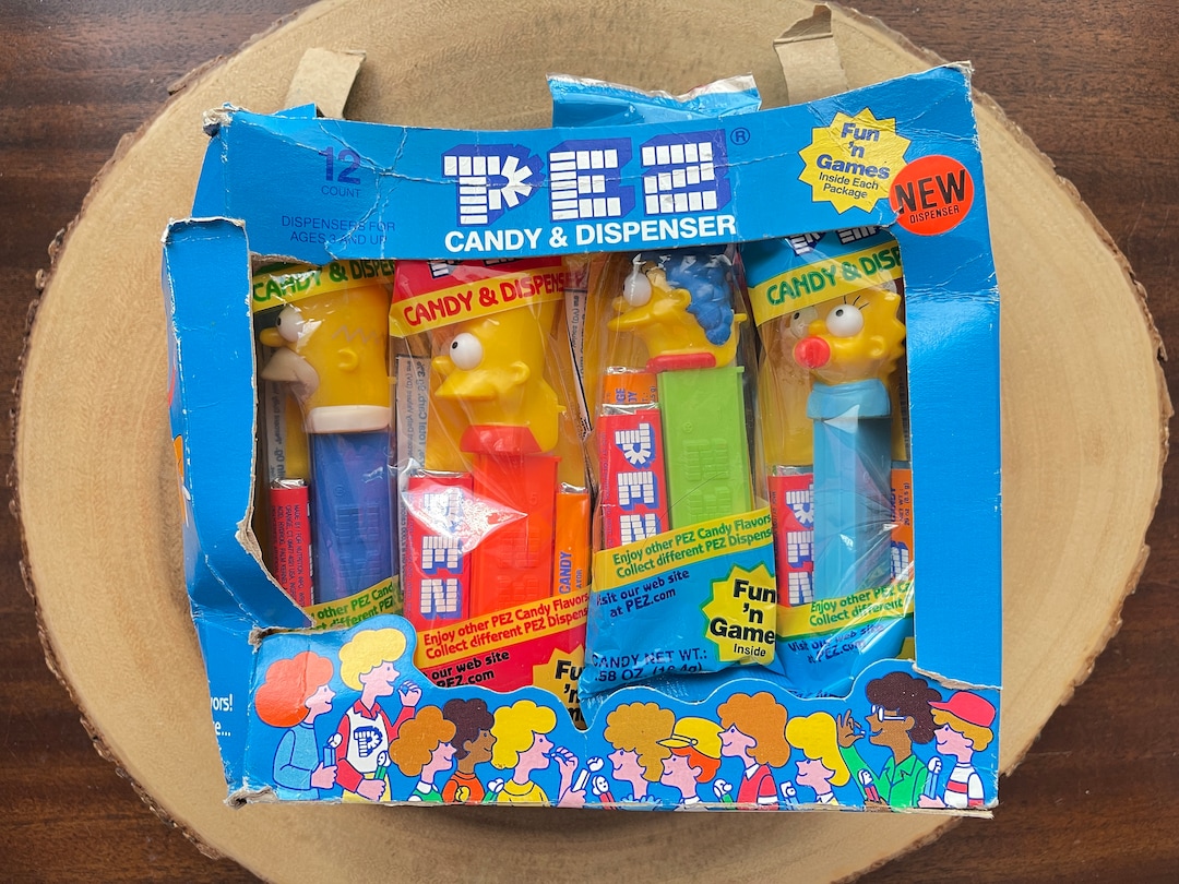 The Simpsons, Pez Candy Dispenser Box, Lot of (12) Dispensers in the ...