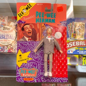 1988 Pee-wee Herman Action Figure, Matchbox, Original Packaging - Etsy