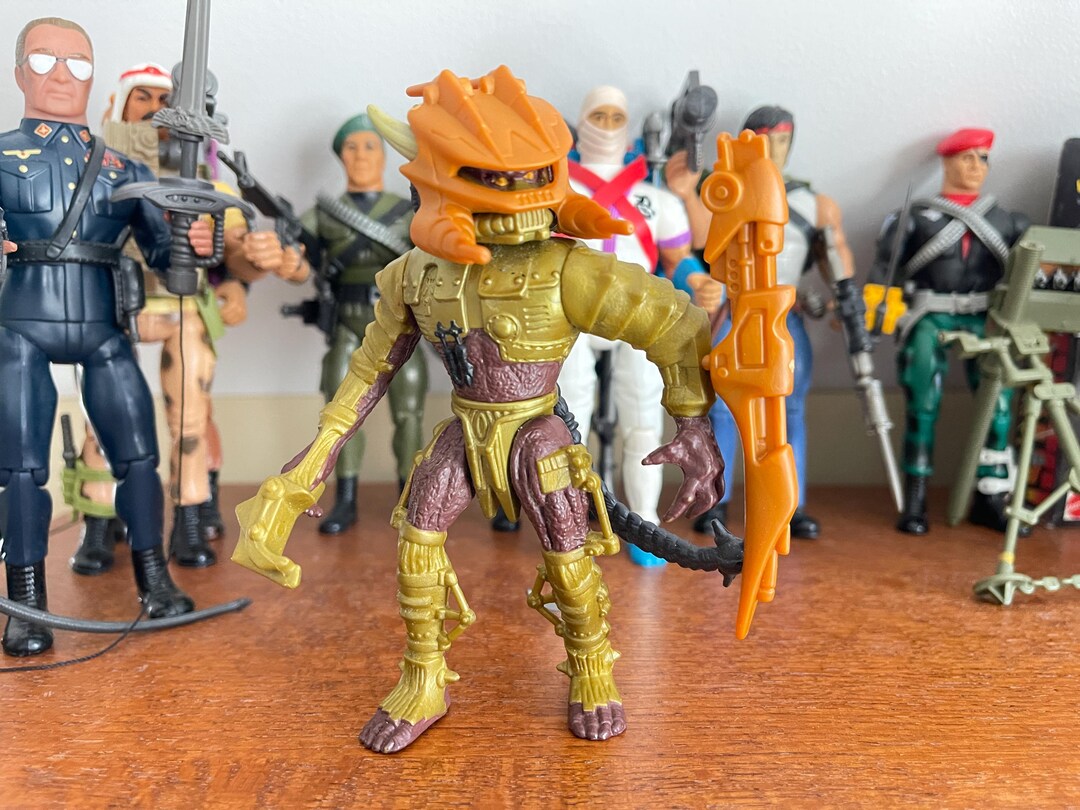 1994 Predator Action Figure, Spiked Tail Predator, Kenner, With Some ...