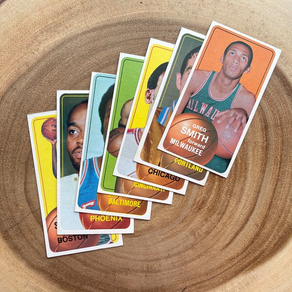 Basketball Cards - Etsy