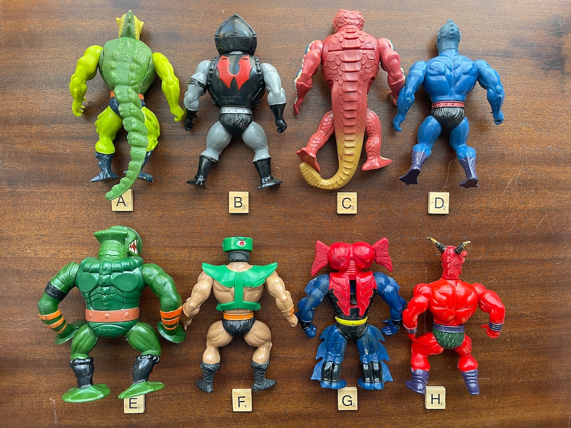Vintage He-man Action Figures, Master of the Universe, Choose Your ...