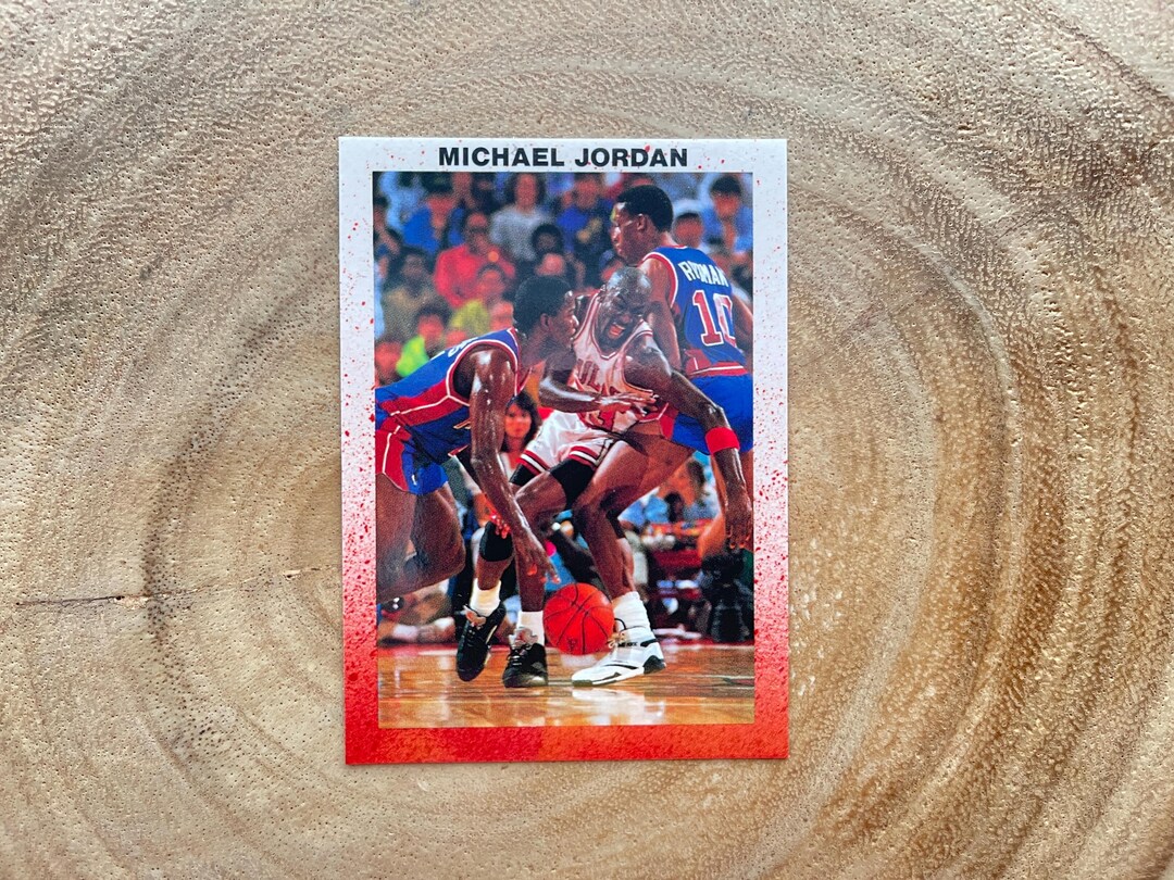 1991 Michael Jordan Promo Card, Chicago Bulls - Etsy