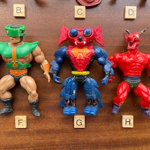 Vintage He-man Action Figures, Master of the Universe, Choose Your ...