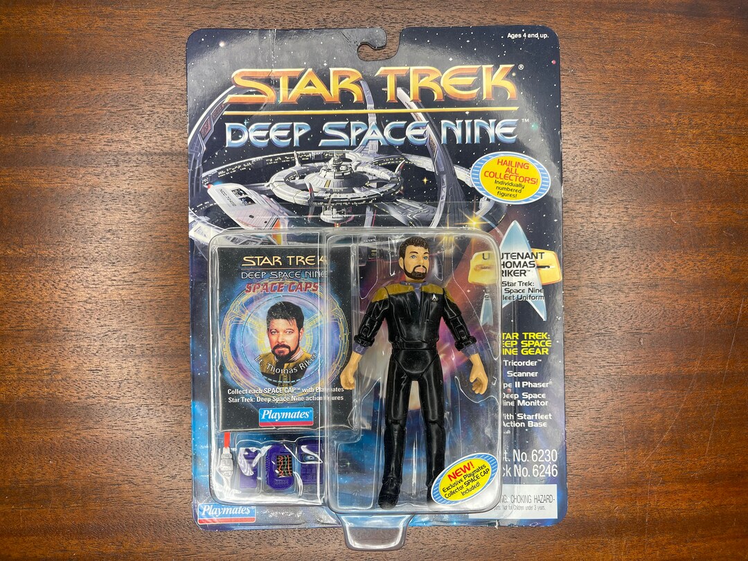 1994 Star Trek, Deep Space Nine, Thomas Riker, New Old Stock - Etsy