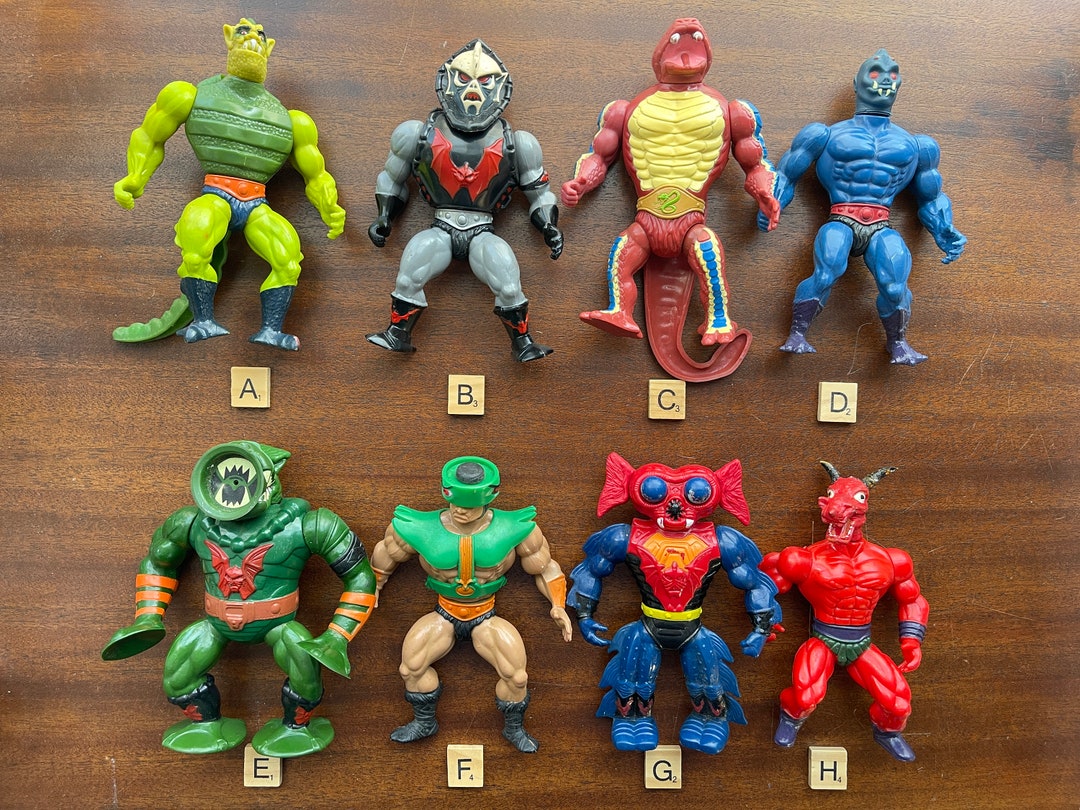 Vintage He-man Action Figures, Master of the Universe, Choose Your ...