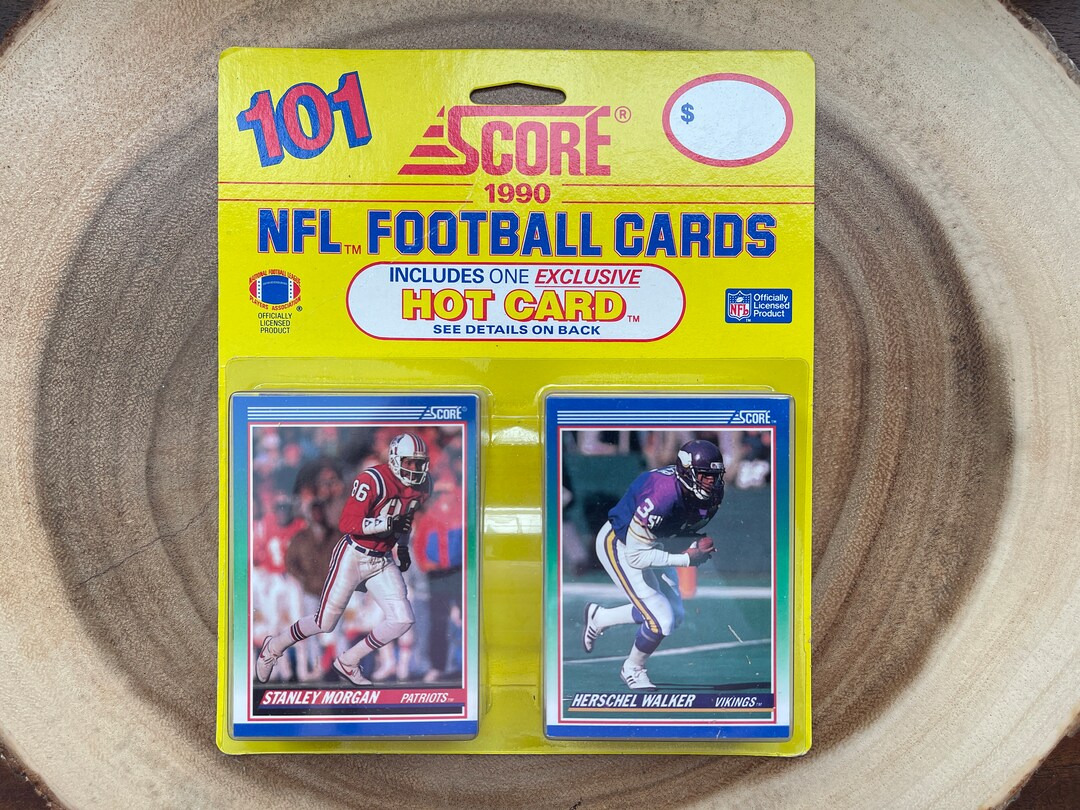 1990 Score Football Cards, 101 Football Cards, NFL Football Cards - Etsy