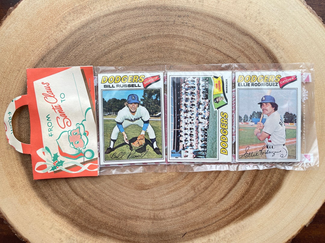 1977 Topps Baseball Holiday Rack Pack - (1) Rack Pack, 12 Cards - Etsy