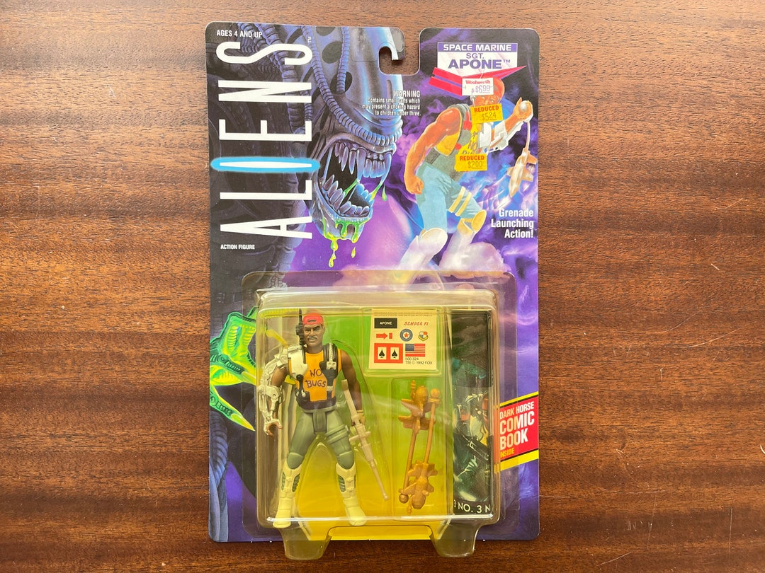 Vintage 1992 Aliens Kenner Apone Action Figure in Sealed - Etsy