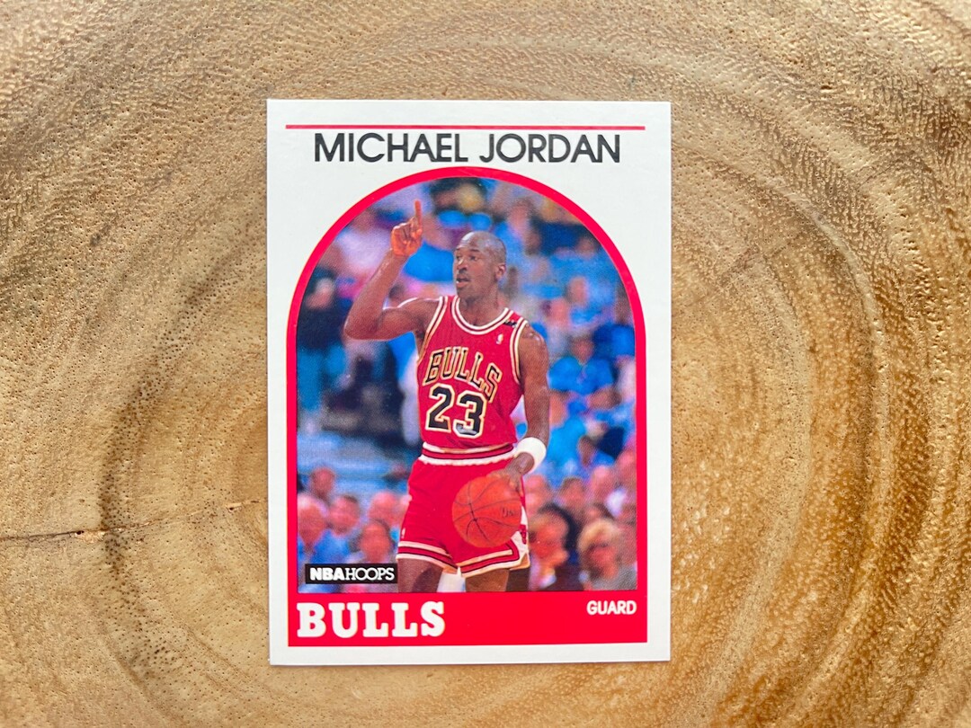 1989 Hoops, Michael Jordan #200, Basketball Card - Etsy