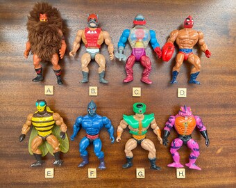 Vintage He-man Action Figures, Master of the Universe, Choose Your ...