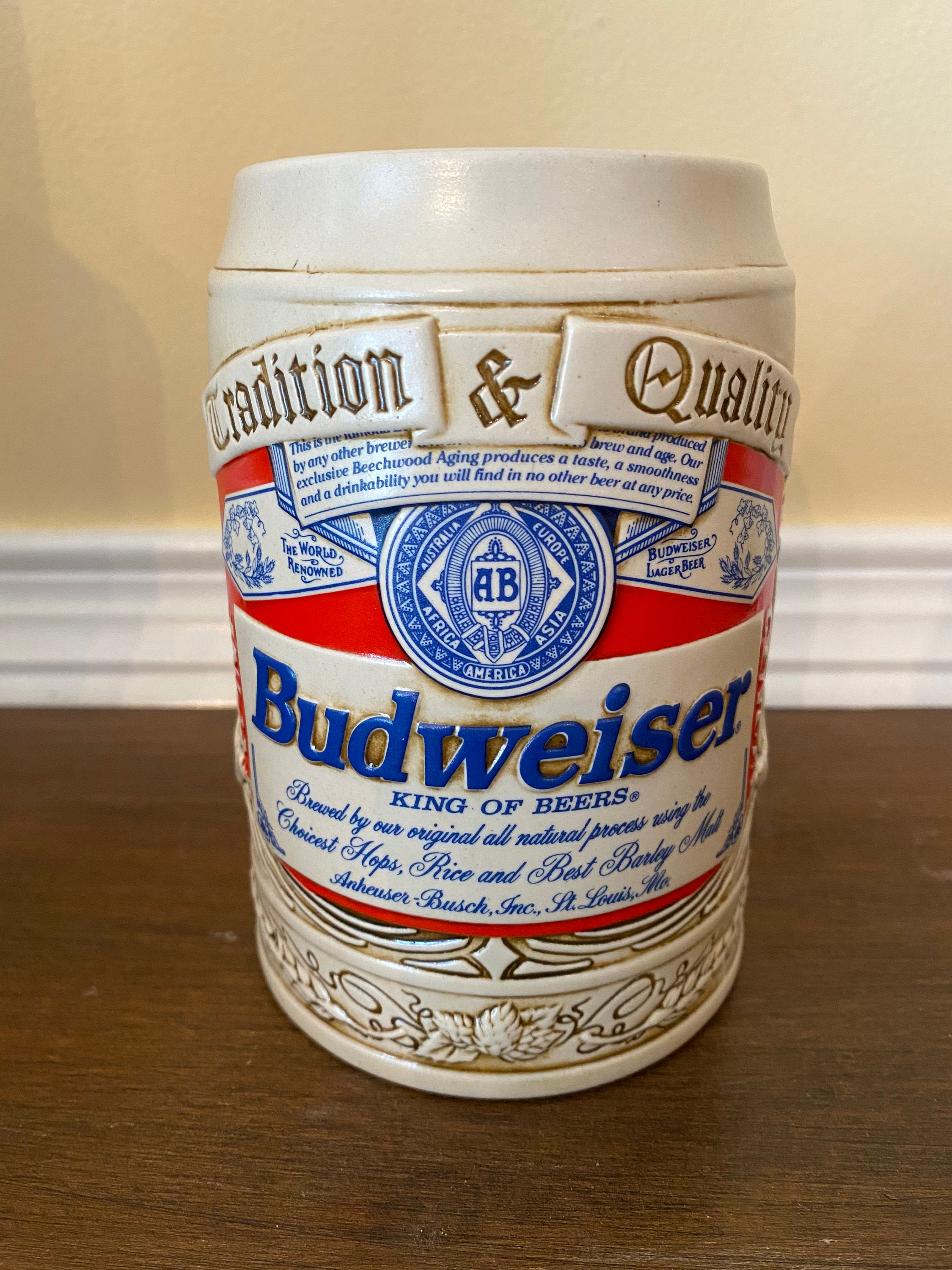 1995 Budweiser Beer Stein Anheuser-busch St. Louis MO - Etsy