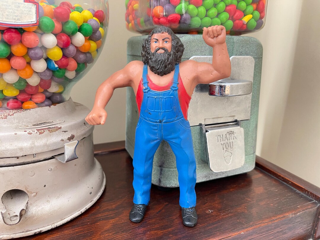 1984 WWF Wrestling Superstars, 8 Action Figure, Hillbilly Jim, Titan ...
