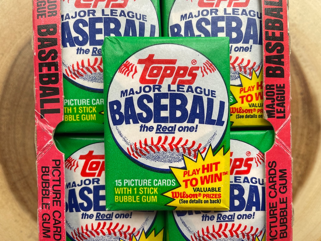 1981 Topps Baseball Wax Pack - (1) Pack - Etsy