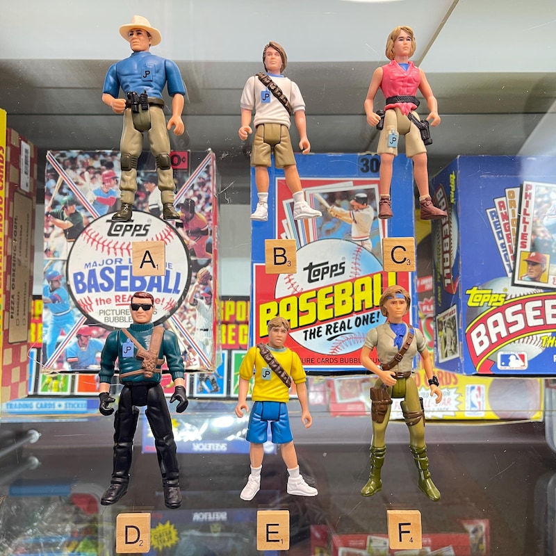 1993 Jurassic Park Figures - Etsy