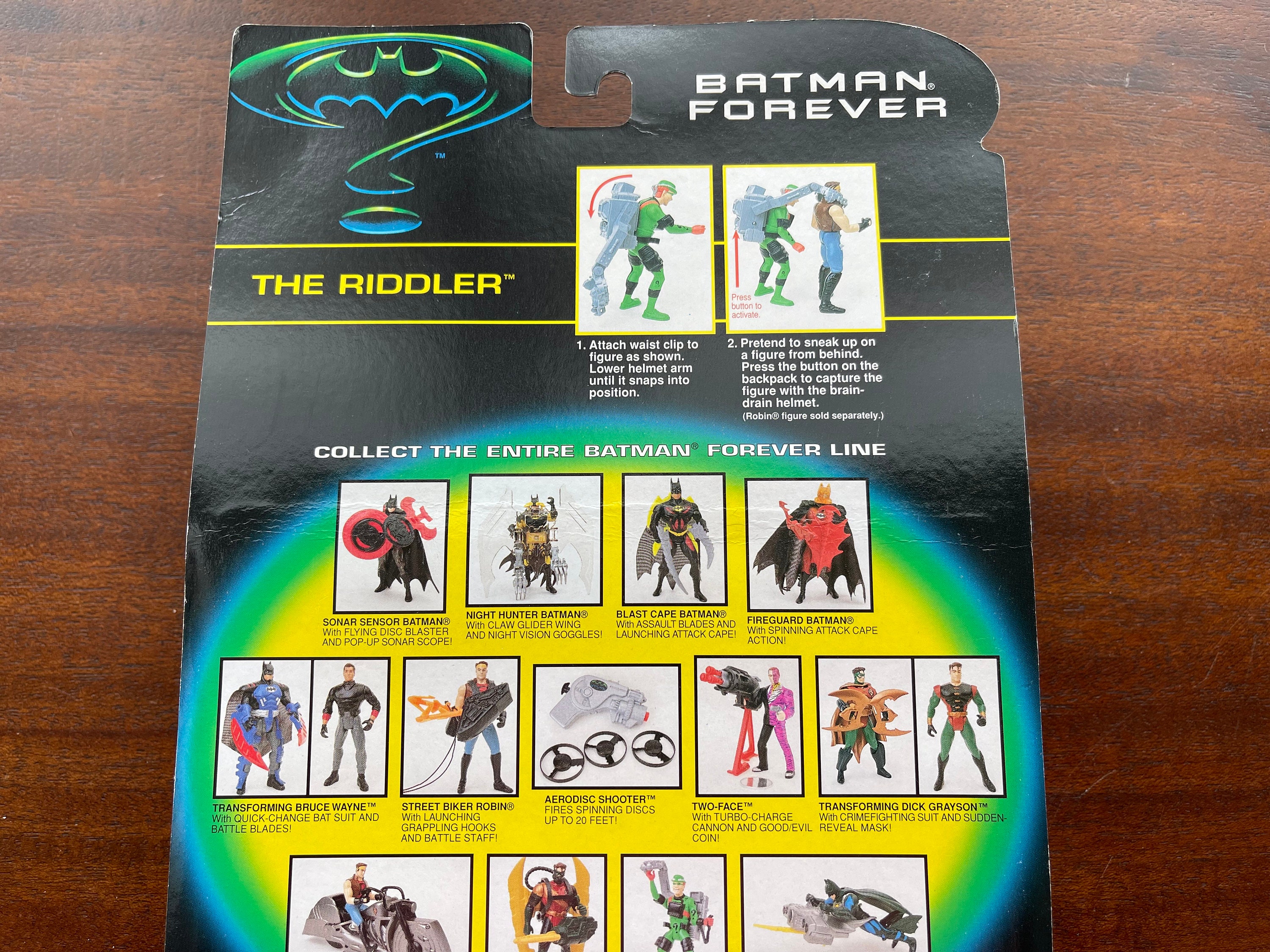 1995 Batman Forever Kenner the Riddler Action Figure in - Etsy