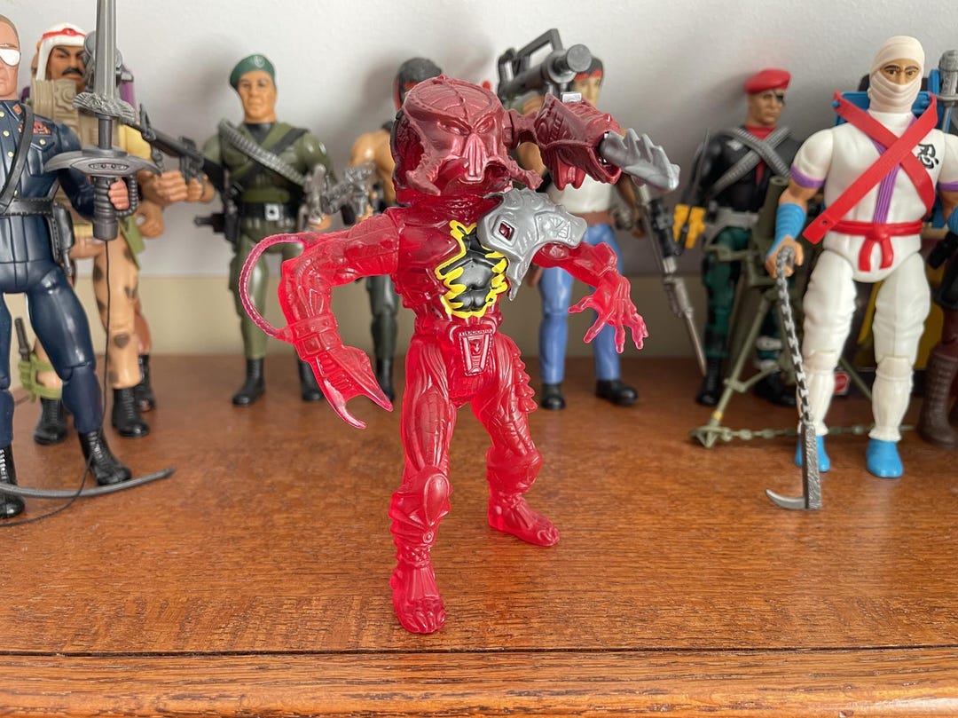 1993 Predator Action Figure, Lava Planet Predator, Kenner, With Some ...