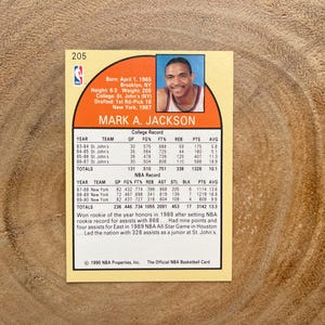 Menendez Brothers Basketball Card, 1990-91 Hoops Mark Jackson - Etsy