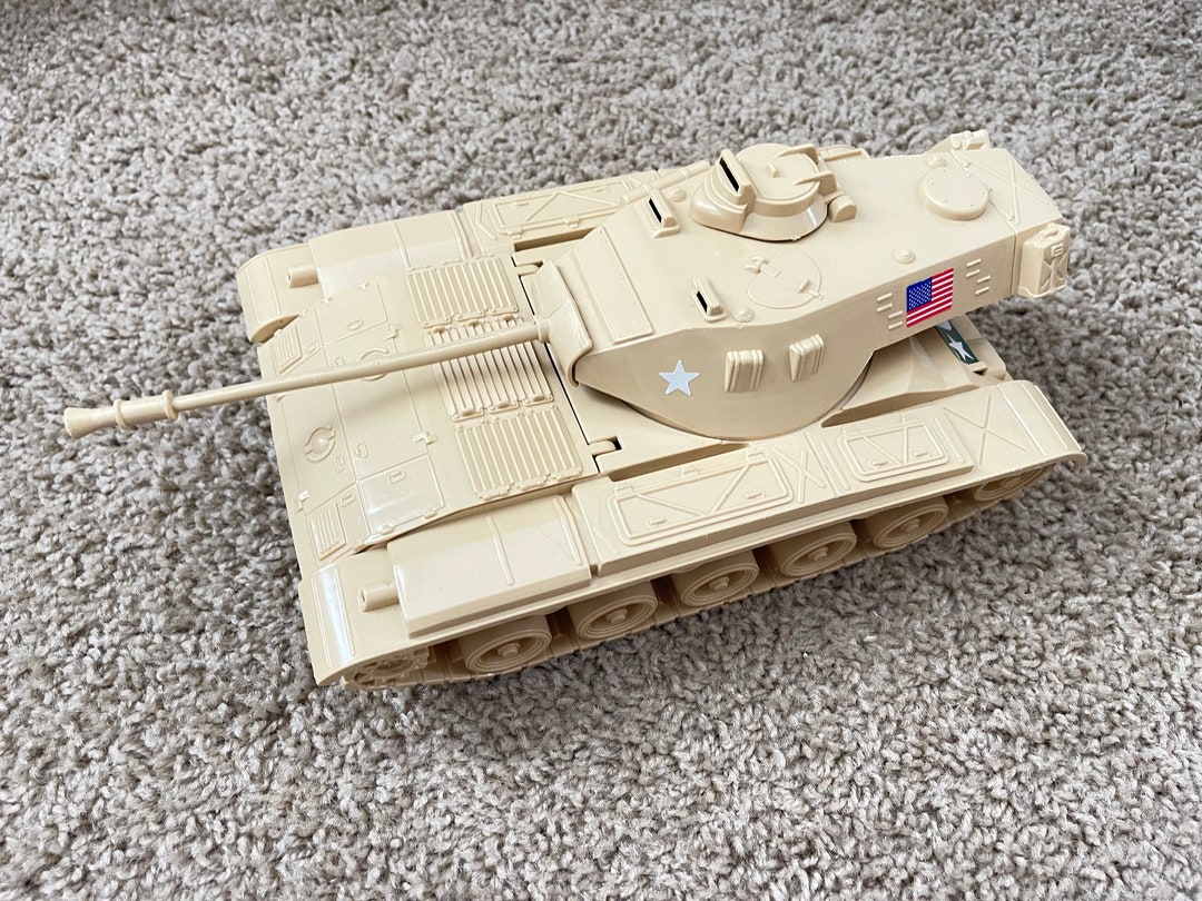 Toy Tank, Processed Plastics Co, USA Army Tank #7520 - Etsy