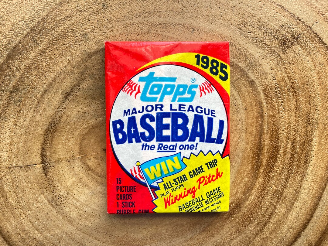 1985 Topps Baseball Wax Pack 1 Pack - Etsy