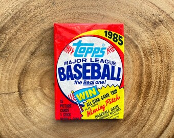 1985 Topps Baseball Wax Pack 1 Pack - Etsy