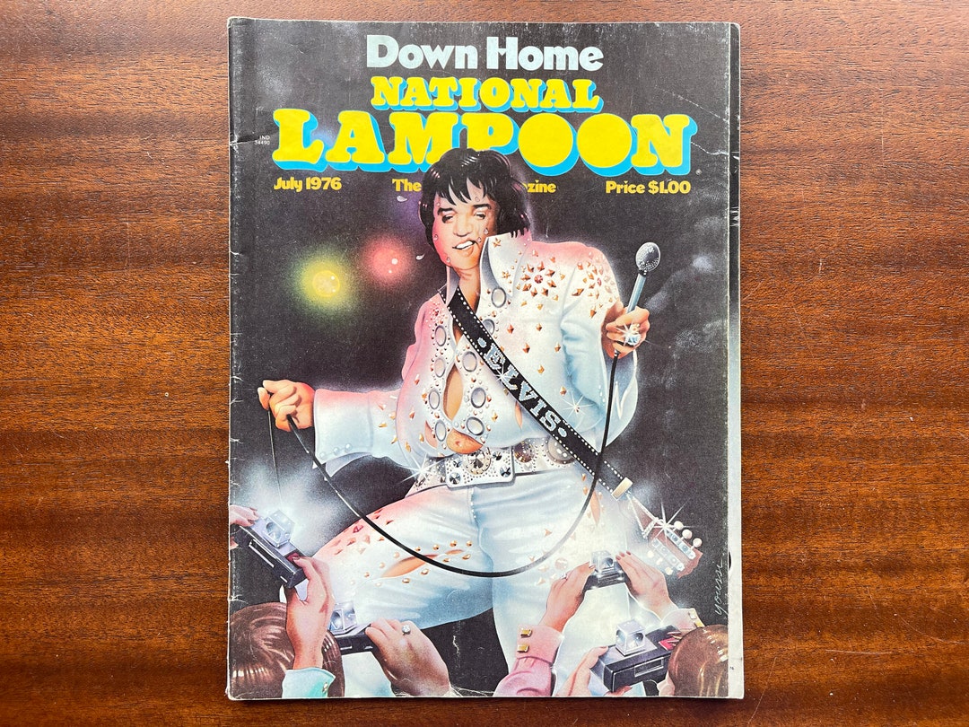 1976 National Lampoon the Magazine, July 1976, Elvis - Etsy