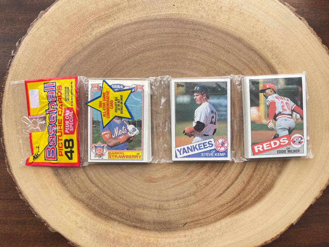 1985 Topps Baseball Rack Pack - Unopened, Contains 49 Cards - Etsy