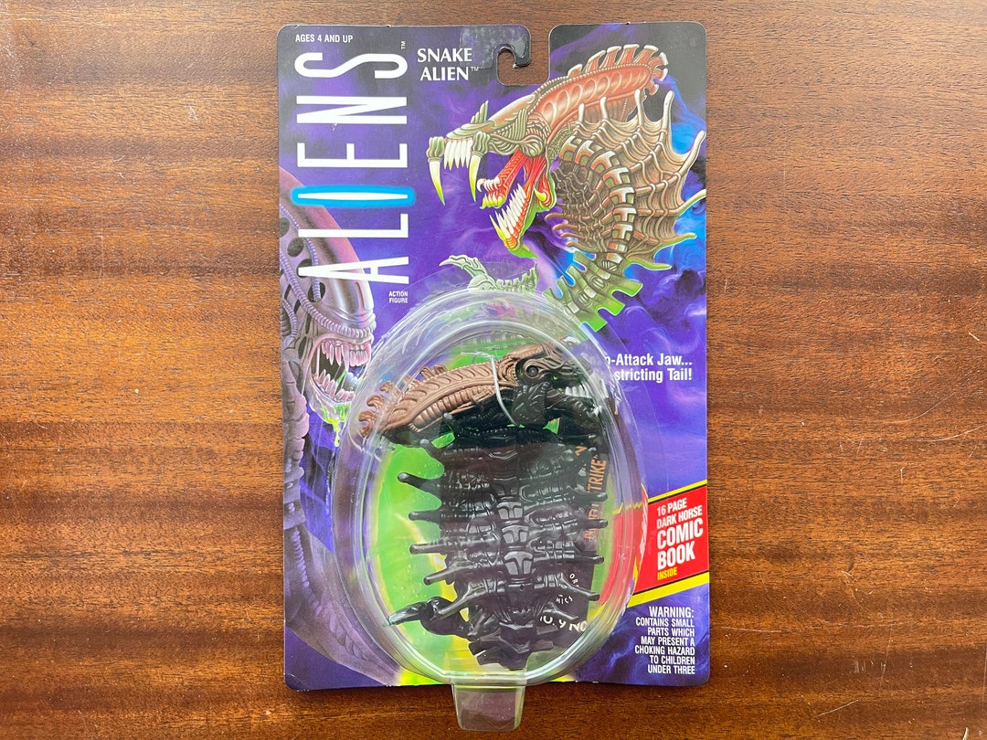 Vintage 1992 Aliens, Kenner, Snake Alien, Action Figure, in Sealed ...