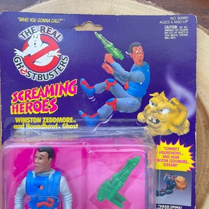 1986 the Real Ghostbusters, Winston Zeddmore, Screaming Heroes, Kenner ...