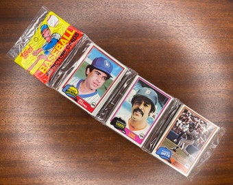 Rack Pack Baseball Cards - Etsy