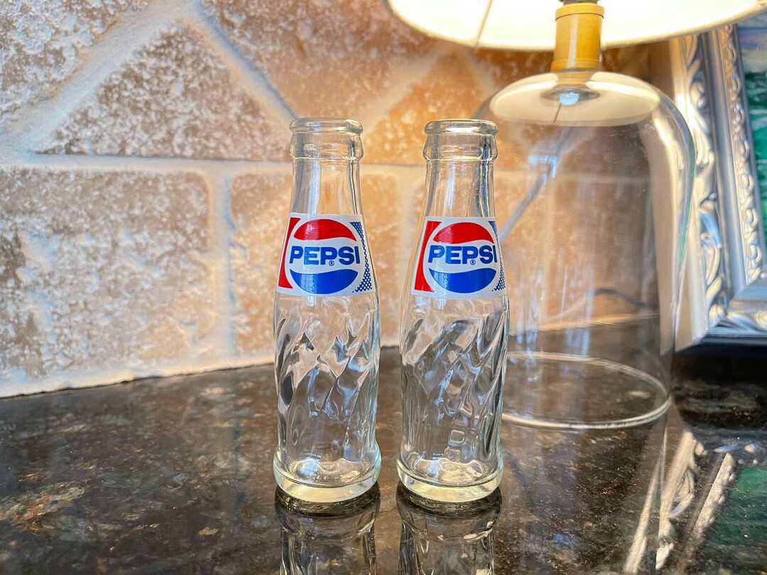 Pepsi Cola Bottles, Salt and Pepper Shakers, Lot of 2, an Advertising ...
