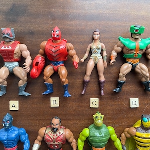 Vintage He-man Action Figures, Master of the Universe, Choose Your ...