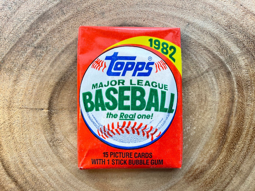 1982 Topps Baseball Wax Pack 1 Pack - Etsy