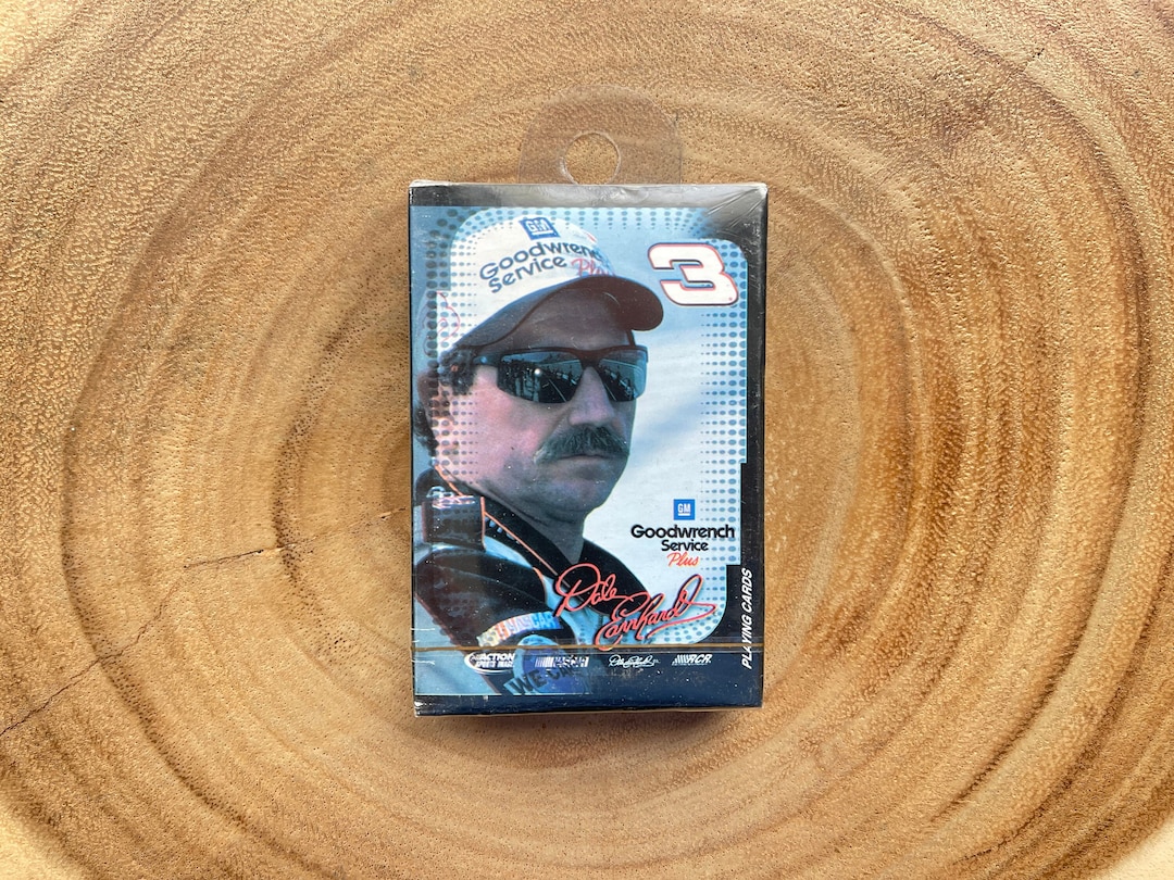 Vintage Dale Earnhardt Playing Cards, Nascar, Factory Sealed - Etsy