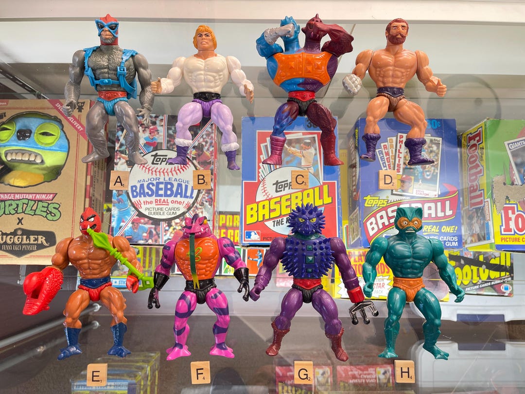 Vintage He-man Action Figures, Master of the Universe, Choose Your ...