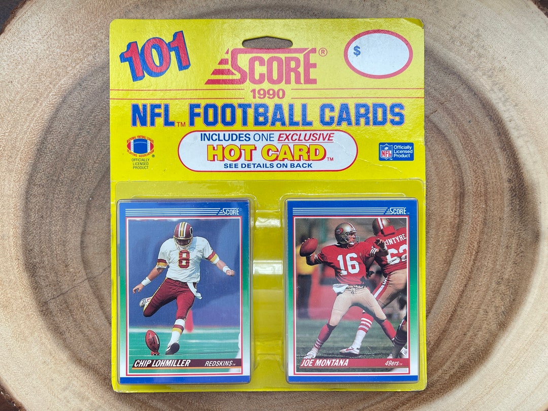 1990 Score Football Cards, 101 Football Cards, NFL Football Cards - Etsy