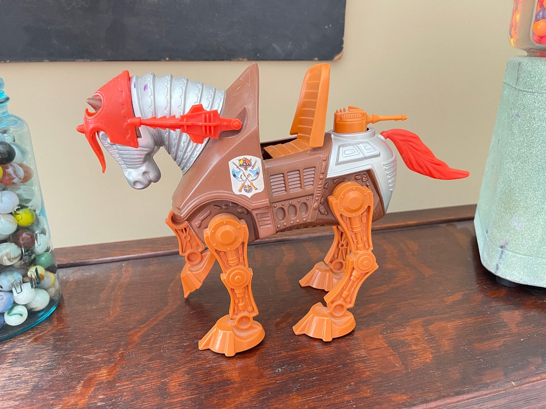 1983 He-man, Stridor, Heroic Armored War Horse, Masters of the Universe ...
