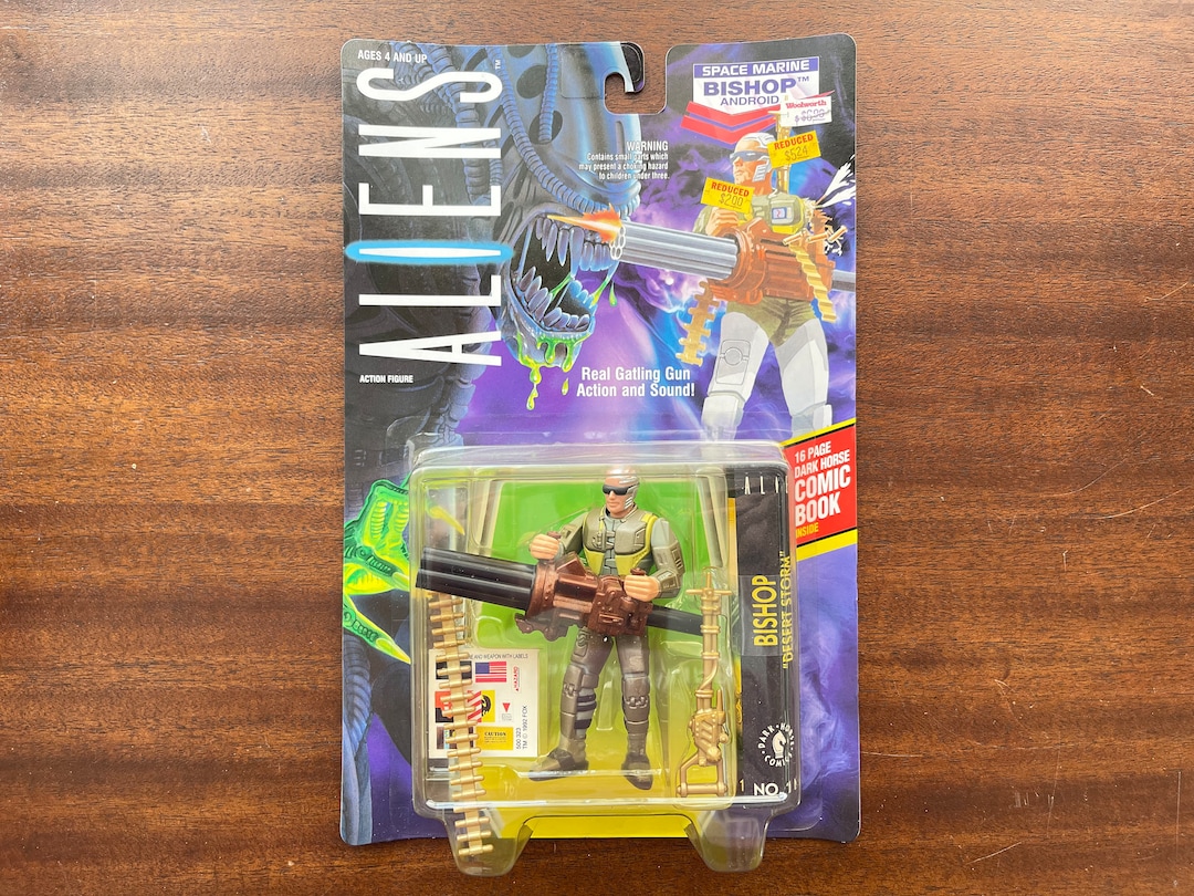 Vintage 1992 Aliens, Kenner, Bishop, Action Figure, in Sealed Package ...