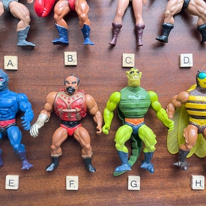 Vintage He-man Action Figures, Master of the Universe, Choose Your ...
