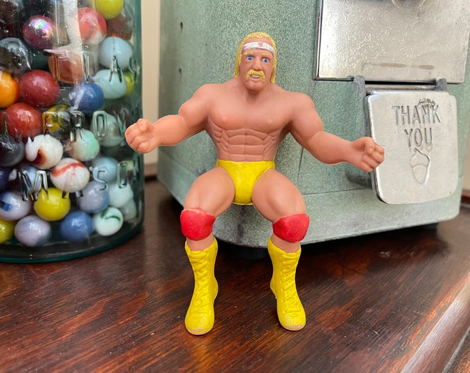 1985 WWF Thumb Wrestler, Hulk Hogan, Titan Sports, LJN - Etsy
