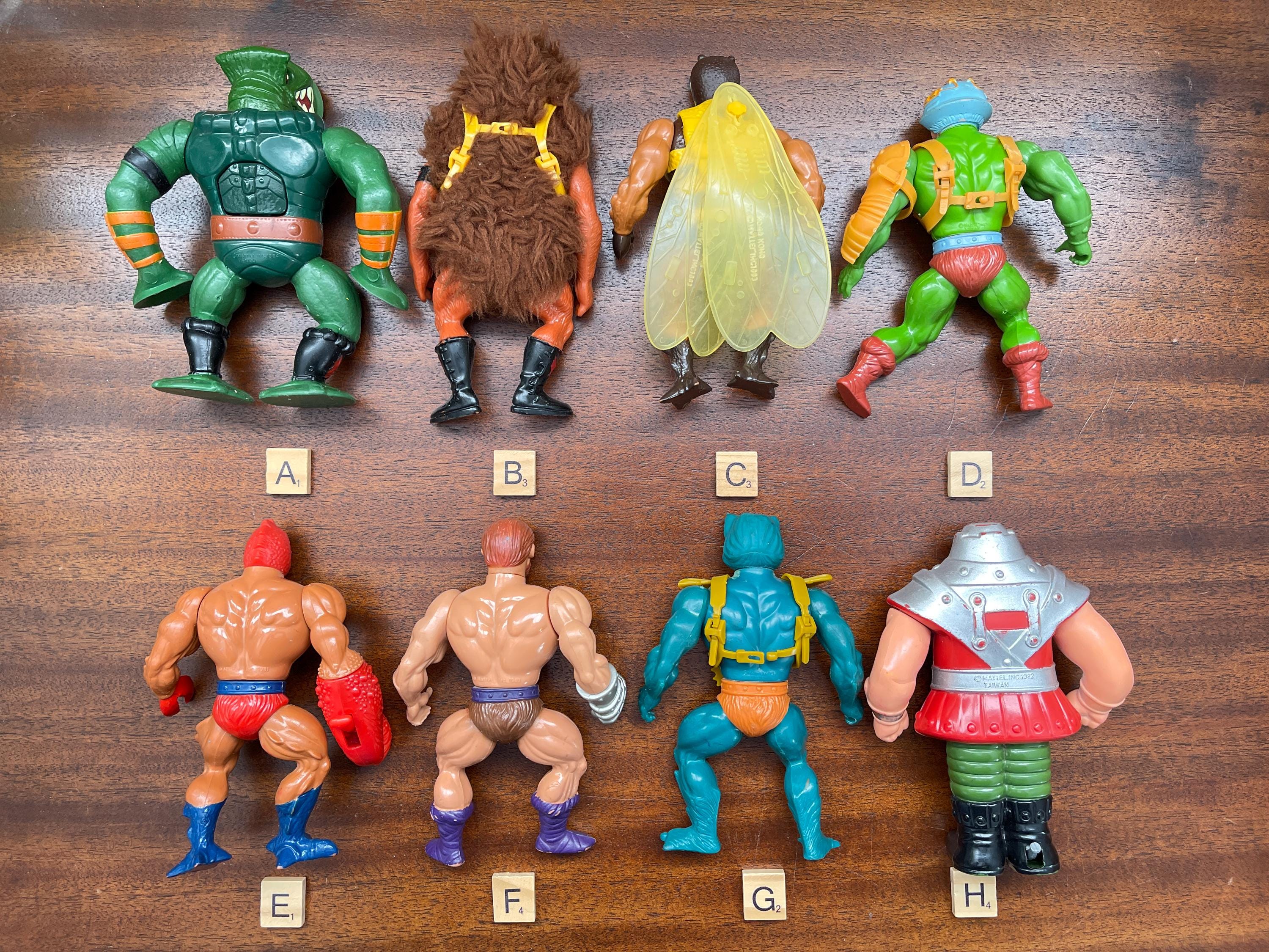 Vintage He-man Action Figures, Master of the Universe, Choose Your ...