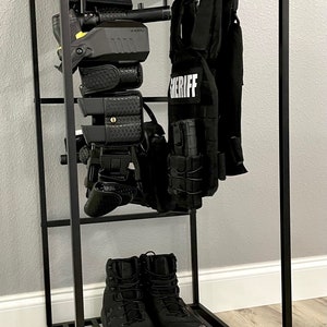 Guard the Line Police Gear Rack - Law Enforcement and Military Gear ...