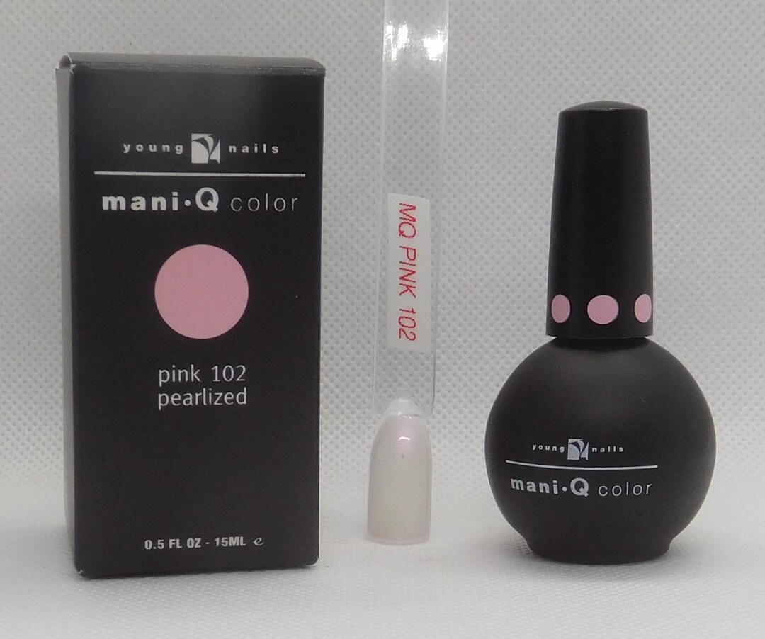 Young Nails Mani-q Color Gel Polish 'pink 102' NEW - Etsy