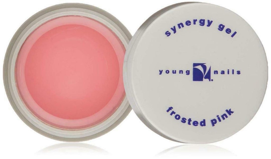 Young Nails 60g Frosted Pink Synergy Gel NEW - Etsy
