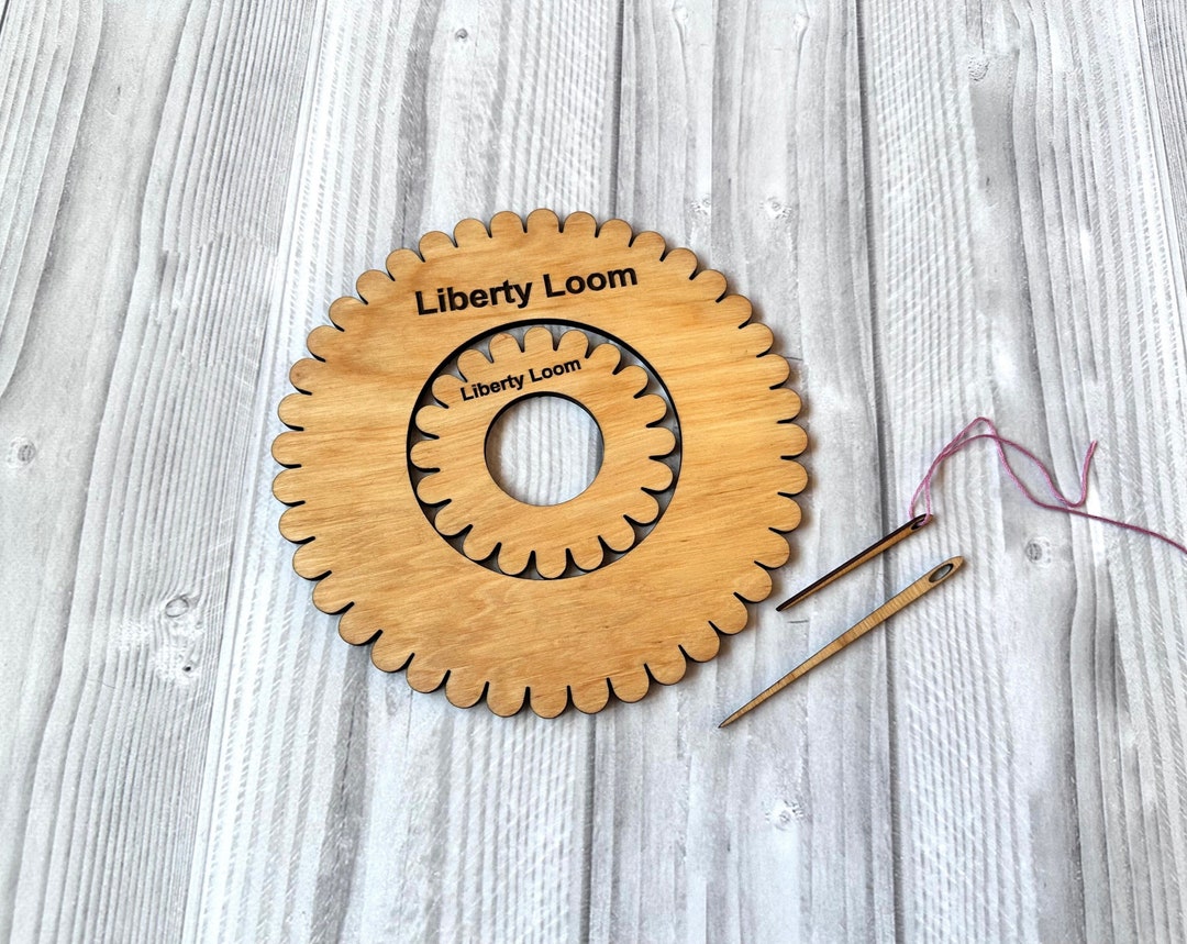 Circle Loom (2 Sizes) Weaving I the Roound With Weaving Needles, Circle ...