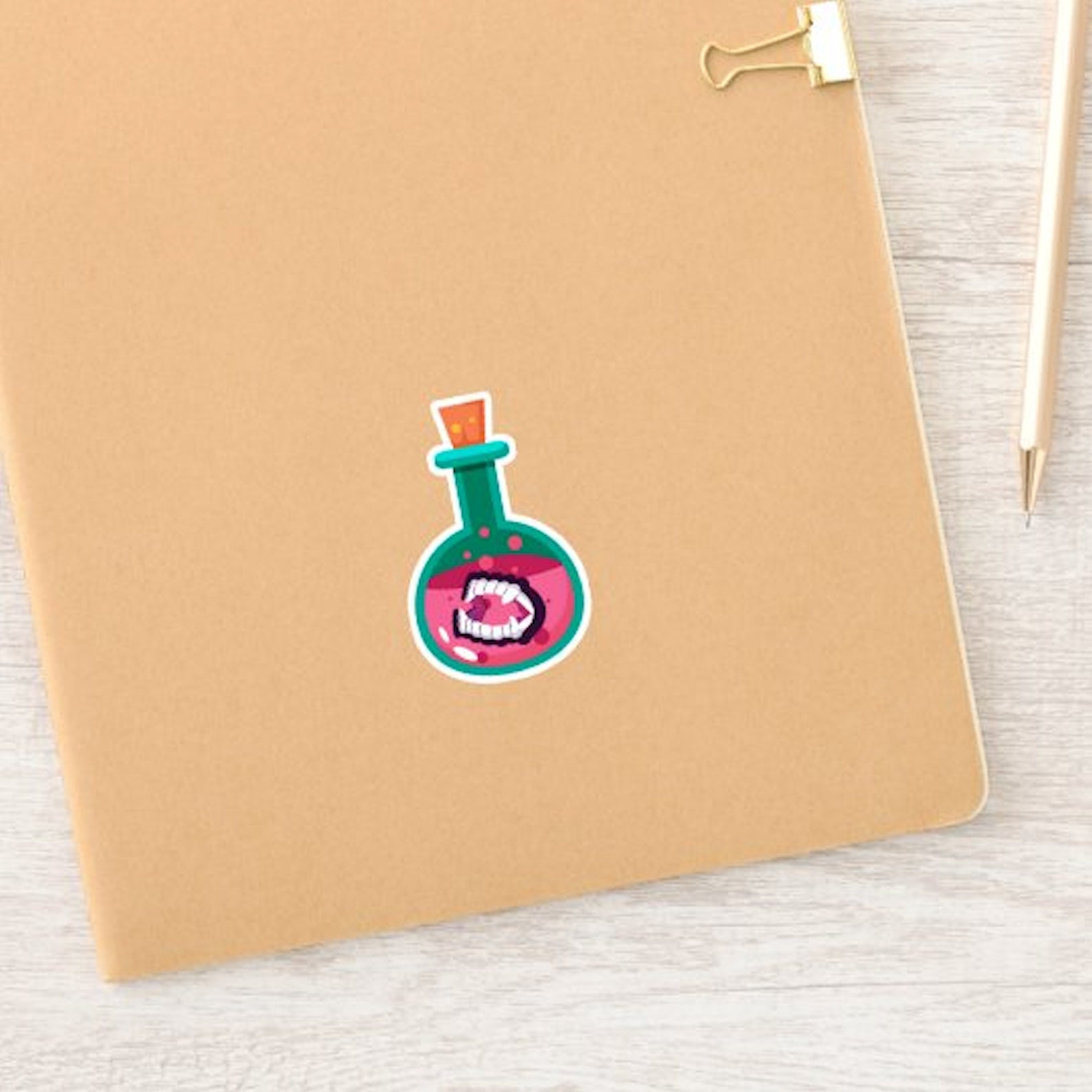 Potion Bottles Vinyl or Paper Sticker Decals 3 Inch Halloween, Birthday ...