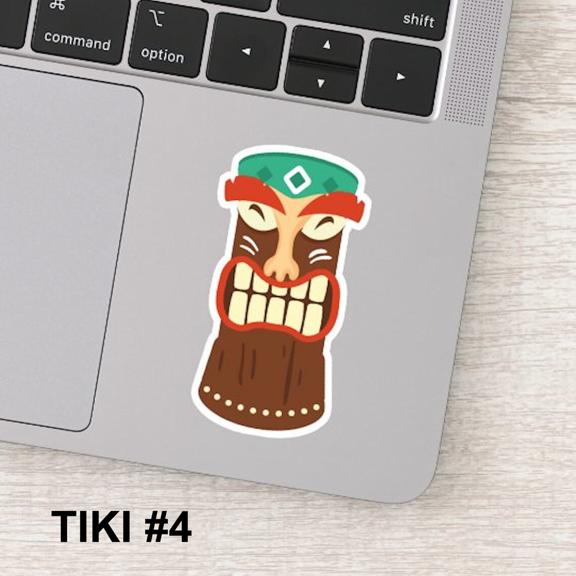 Tiki Masks Vinyl Sticker Decal 3 Inch Hawaii, Tropical, Birthday Party ...
