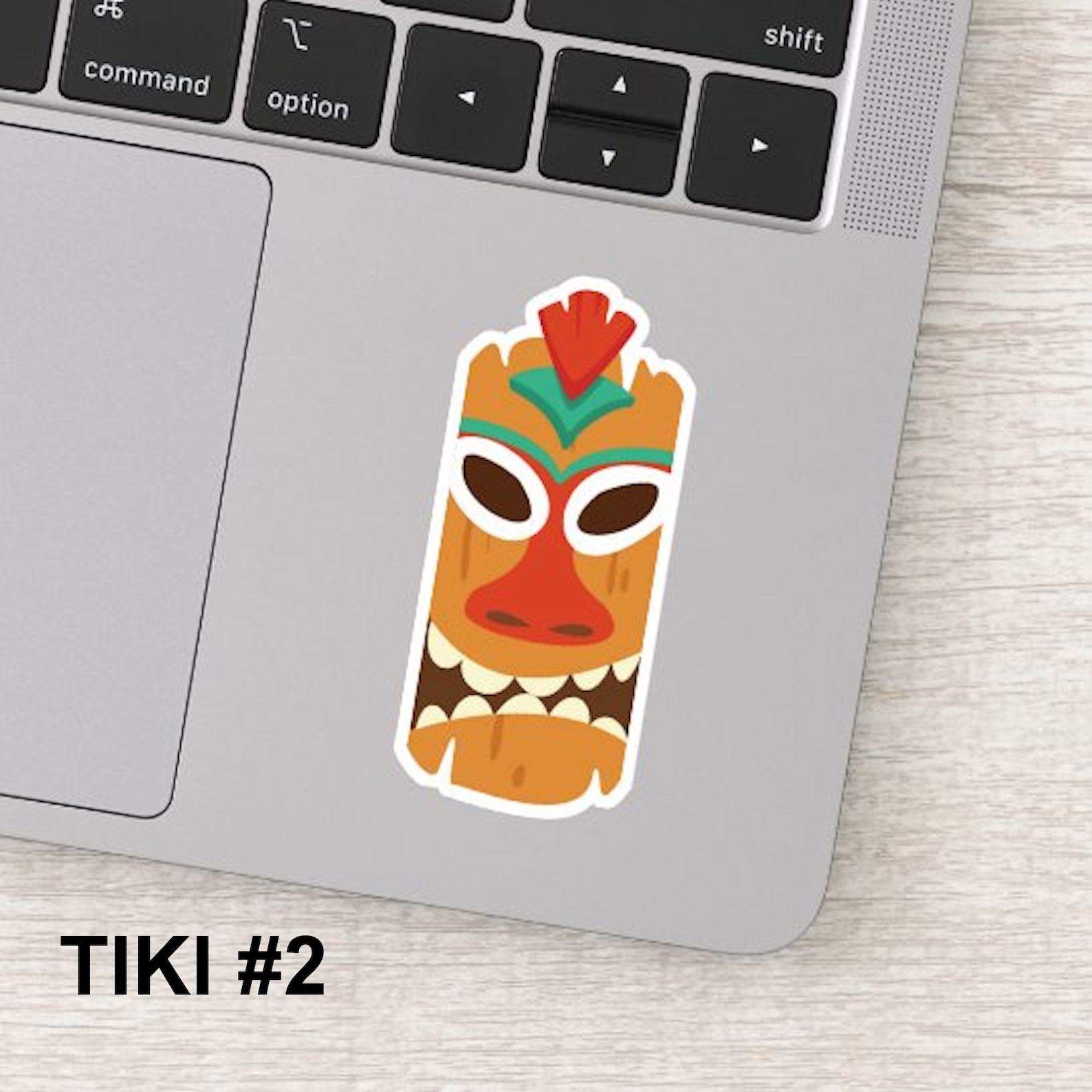 Tiki Masks Vinyl Sticker Decal 3 Inch Hawaii, Tropical, Birthday Party ...
