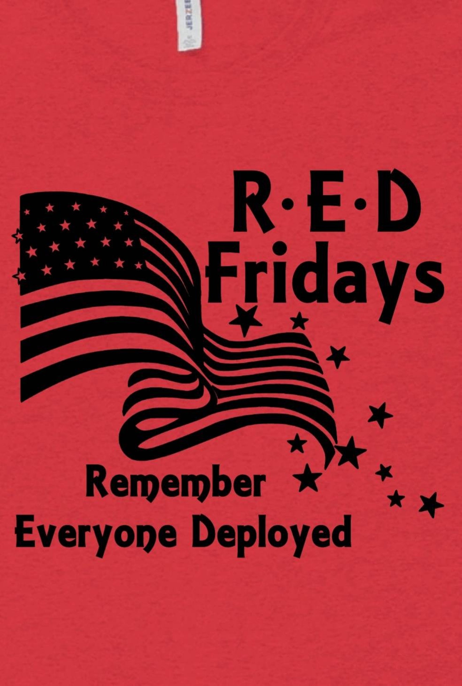 RED Friday remember everyone deployed support our Military | Etsy