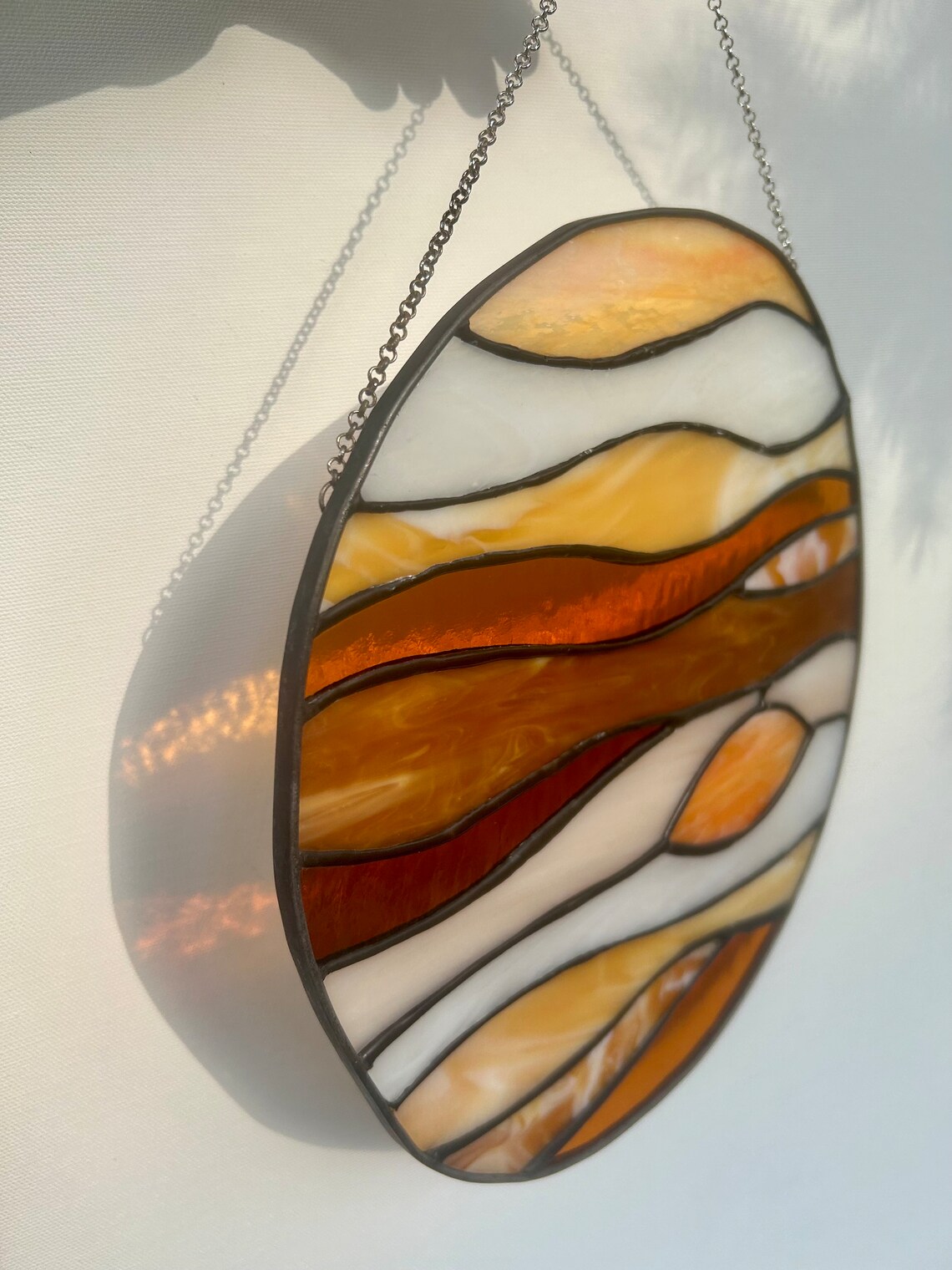 Jupiter Stained Glass Suncatcher - Etsy